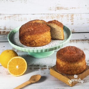 Ponqué Tradicional Negro sin Decorar | Yanuba