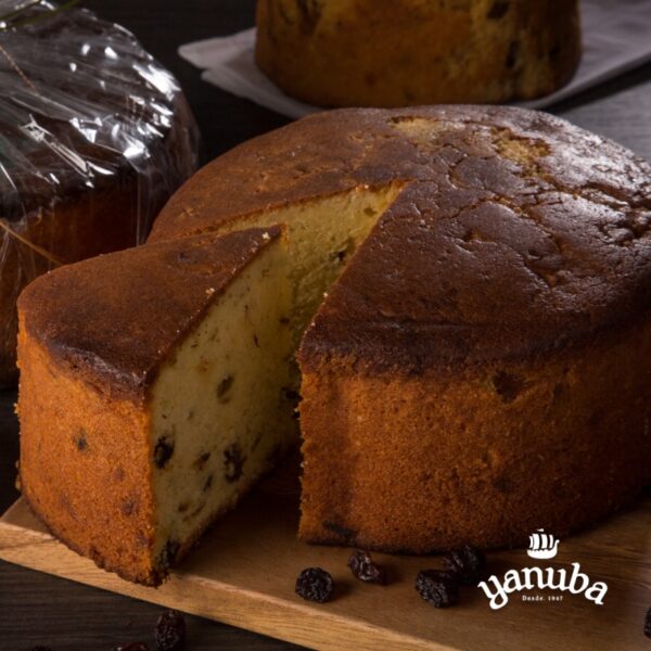 Ponqué Tradicional Blanco sin Decorar | Yanuba