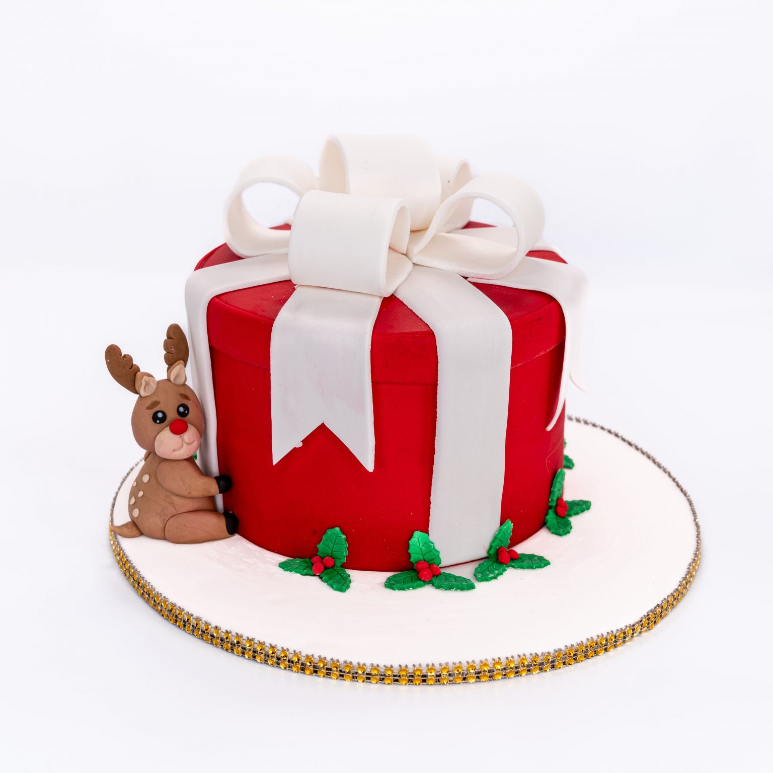 Ponqué blanco tradicional decorado | Ponqués Bogotá